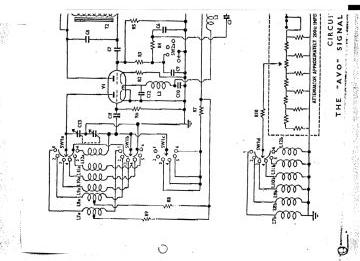 AVO Schematics, Service manual or circuit diagram £1.80 (~ $2.20 or €2.10)