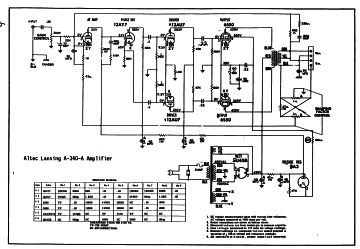 Altec Schematics, Service manual or circuit diagram £1.80 (~ $2.20 or € ...