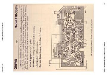 Crown Schematics, Service manual or circuit diagram £1.80 (~ $2.20 or € ...