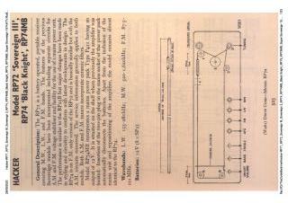 Hacker rp72 Schematics, Service manual or circuit diagram £1.80 (~ $2. ...