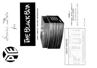Pye blackbox Schematics, Service manual or circuit diagram £1.80 (~ $2. ...