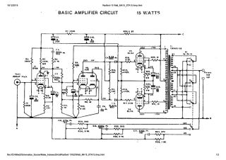Radford 15 Watt Schematic purchase