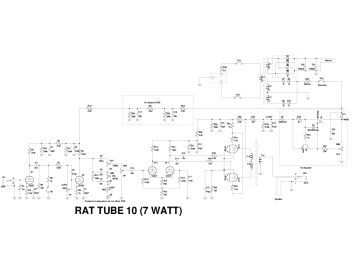 Rat Schematics, Service manual or circuit diagram £1.80 (~ $2.20 or €2.10)