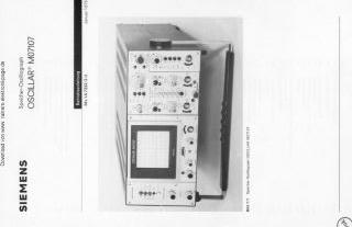 Siemens m07107 Schematics, Service manual or circuit diagram £1.80 ...