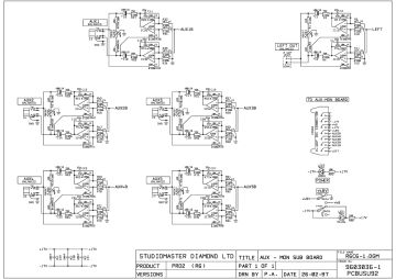 Studiomaster Schematics, Service manual or circuit diagram £1.80 (~ $2. ...