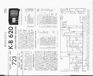 Schematics, Service manual, or circuit diagram for ITT KB Schematic £1. ...