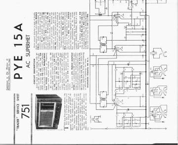 Pye Schematics, Service manual or circuit diagram £1.80 (~ $2.20 or €2.10)